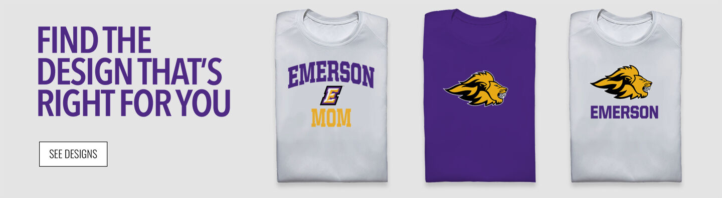 Emerson College Lions Apparel - Boston, Massachusetts - Sideline Store ...