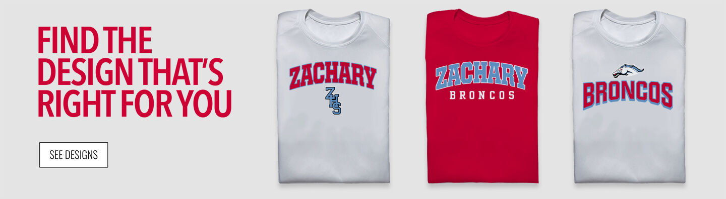 Zachary High School Broncos Apparel - Zachary, Louisiana - Sideline ...
