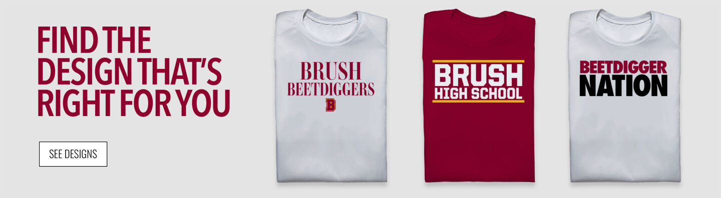 Brush High School Beetdiggers Apparel - Brush, Colorado - Sideline ...