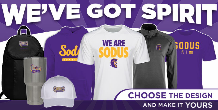 SODUS CENTRAL HIGH SCHOOL SPARTANS - SODUS, NEW YORK - Sideline Store ...