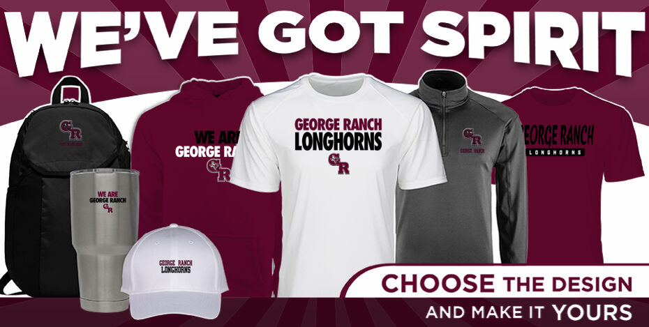 GEORGE RANCH HIGH SCHOOL LONGHORNS - RICHMOND, TEXAS - Sideline Store ...