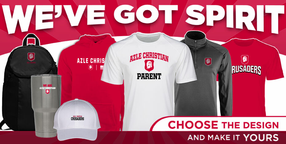 AZLE CHRISTIAN HIGH SCHOOL CRUSADERS - AZLE, TEXAS - Sideline Store ...