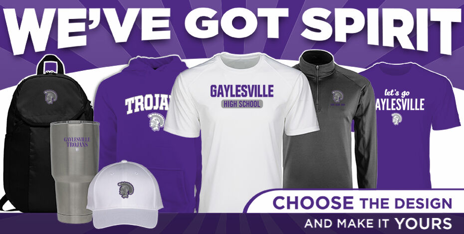 GAYLESVILLE HIGH SCHOOL TROJANS - GAYLESVILLE, ALABAMA - Sideline Store ...