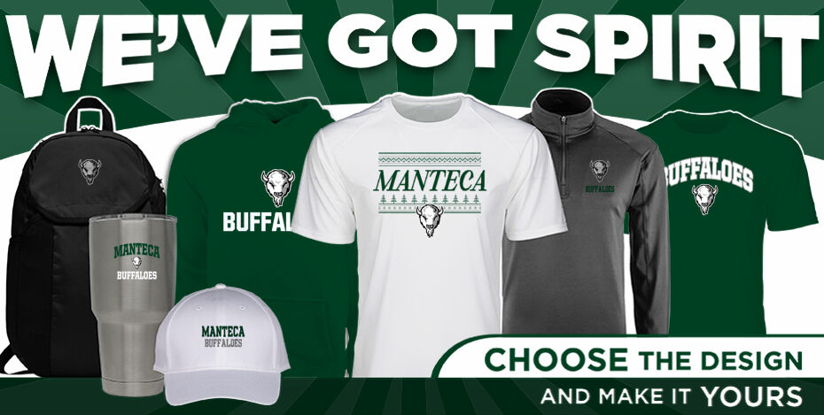 MANTECA HIGH SCHOOL BUFFALOES - MANTECA, CALIFORNIA - Sideline Store ...