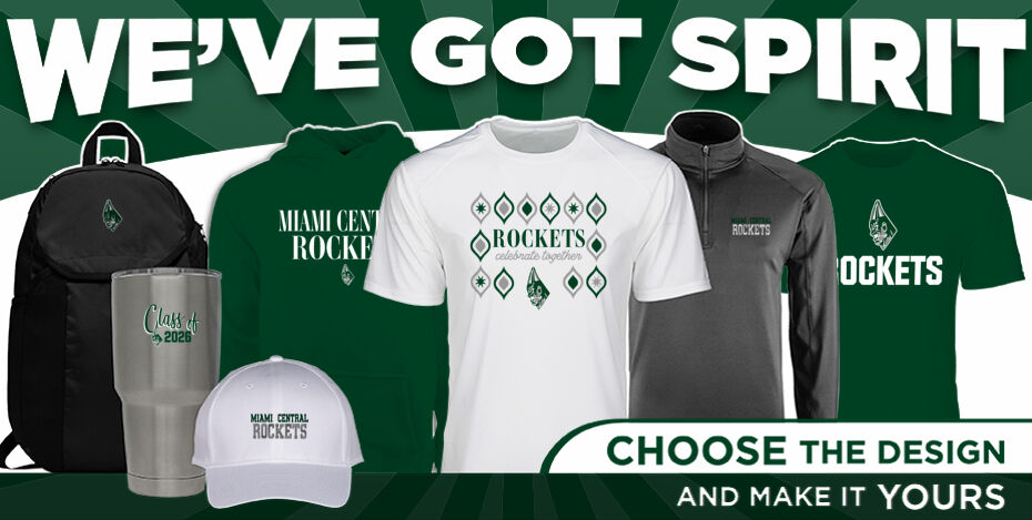 MIAMI CENTRAL HIGH SCHOOL ROCKETS - MIAMI, FLORIDA - Sideline Store ...