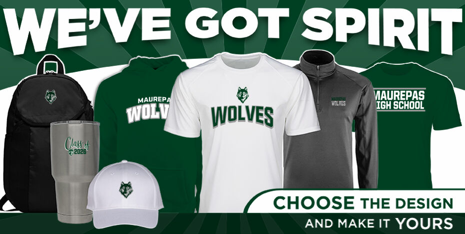 MAUREPAS HIGH SCHOOL WOLVES Apparel - MAUREPAS, LOUISIANA - Sideline ...