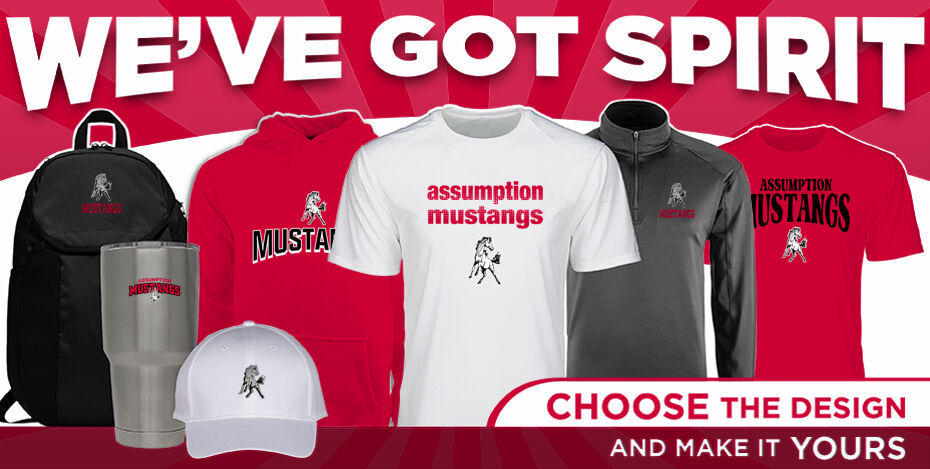 ASSUMPTION HIGH SCHOOL MUSTANGS Apparel - NAPOLEONVILLE, LOUISIANA ...