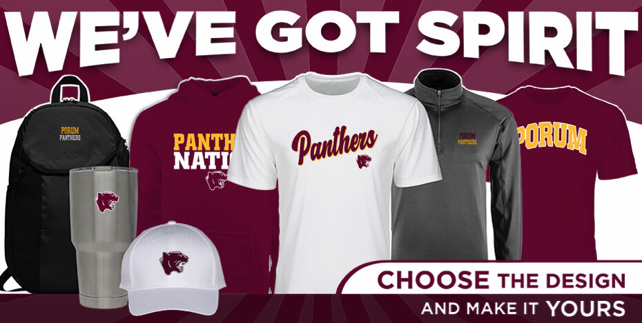 PORUM HIGH SCHOOL PANTHERS - PORUM, OKLAHOMA - Sideline Store - BSN Sports