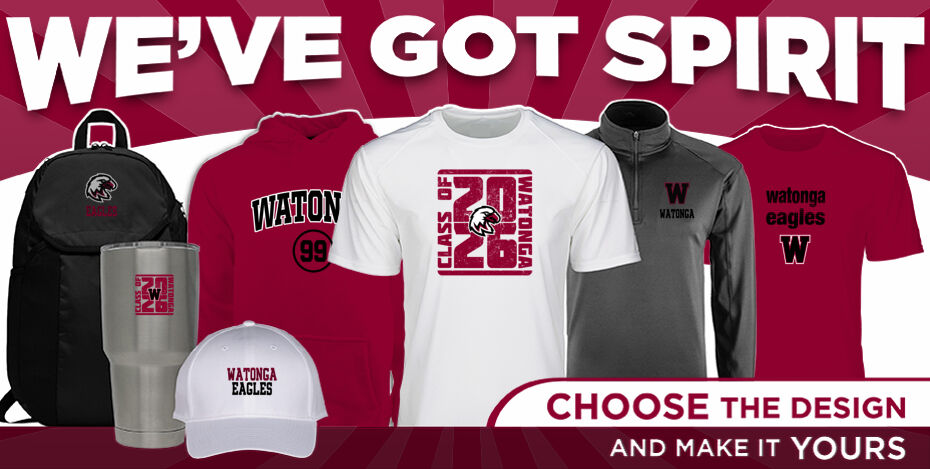 WATONGA HIGH SCHOOL EAGLES - WATONGA, Oklahoma - Sideline Store - BSN ...