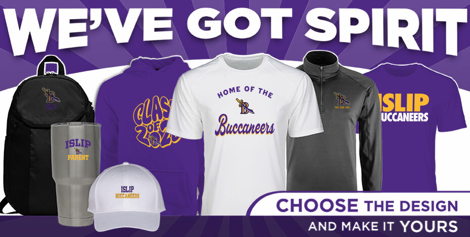 ISLIP HIGH SCHOOL BUCCANEERS Apparel - ISLIP, NEW YORK - Sideline Store ...