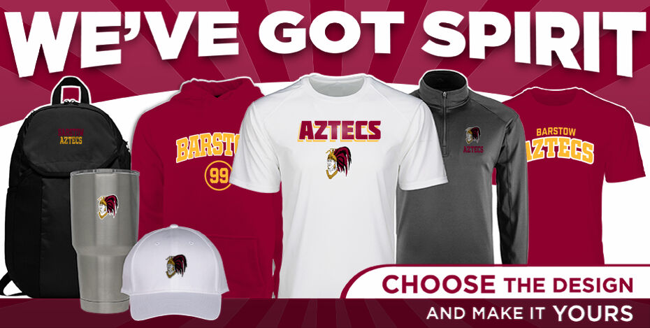 BARSTOW HIGH SCHOOL AZTECS Apparel - BARSTOW, California - Sideline ...