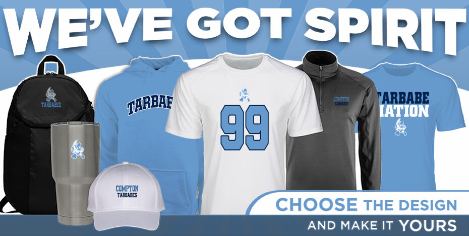 COMPTON HIGH SCHOOL TARBABES - COMPTON, CALIFORNIA - Sideline Store ...