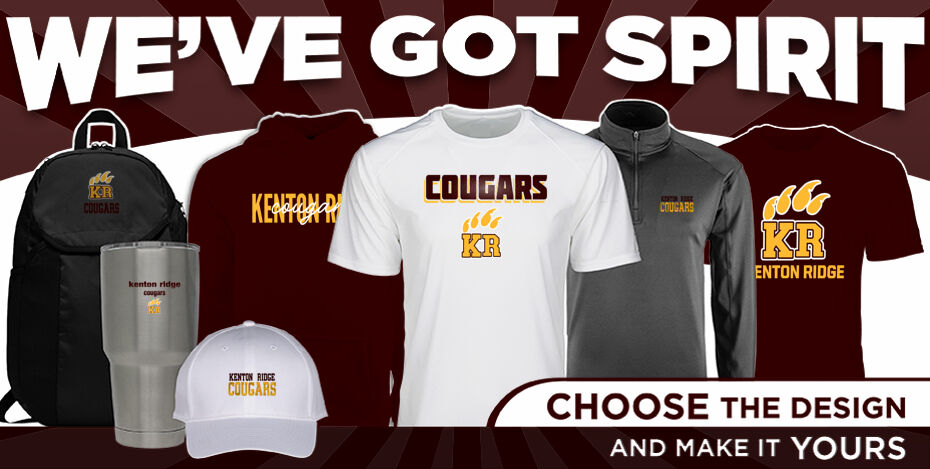 KENTON RIDGE HIGH SCHOOL COUGARS Apparel - SPRINGFIELD, OHIO - Sideline ...
