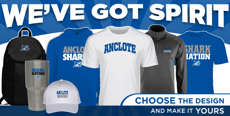 ANCLOTE HIGH SCHOOL SHARKS Apparel - HOLIDAY, FLORIDA - Sideline Store ...