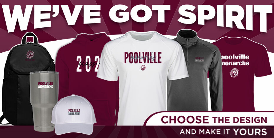 POOLVILLE HIGH SCHOOL MONARCHS Apparel - POOLVILLE, TEXAS - Sideline ...