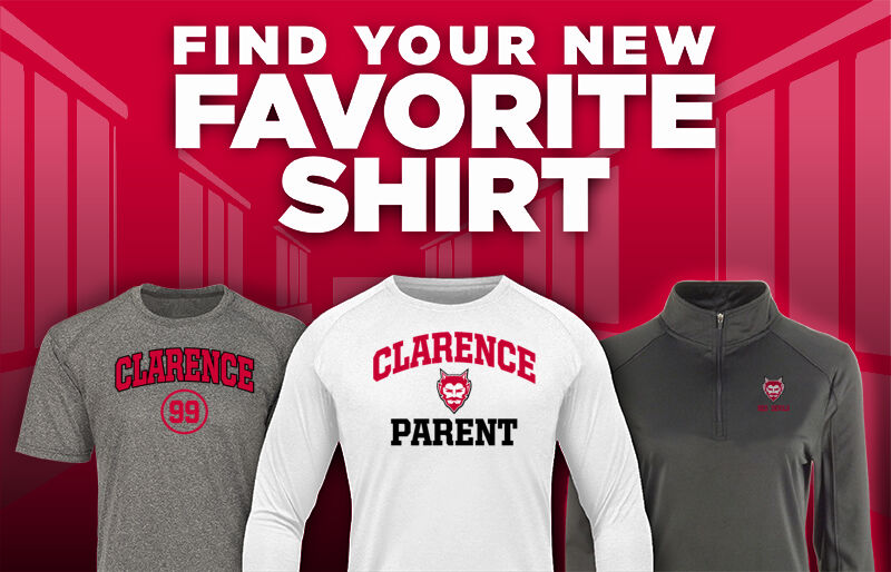 CLARENCE HIGH SCHOOL RED DEVILS - CLARENCE, New York - Sideline Store ...