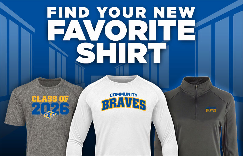 COMMUNITY ISD Braves Online Store - NEVADA, Texas - Sideline Store ...