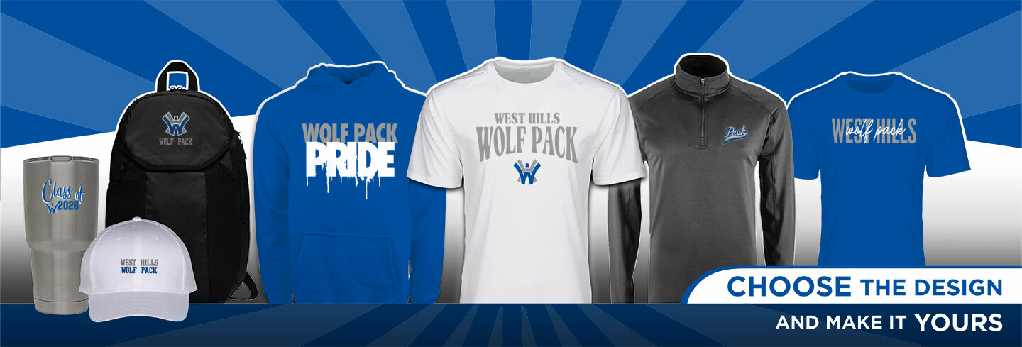 WEST HILLS HIGH SCHOOL WOLF PACK - SANTEE, California - Sideline Store ...