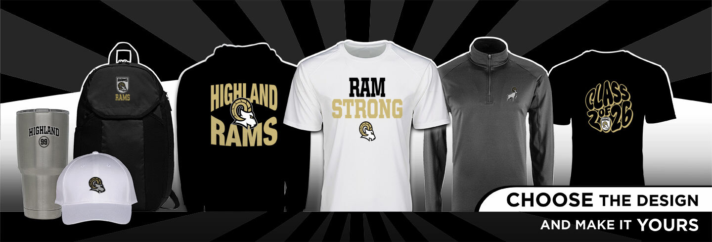 HIGHLAND HIGH SCHOOL RAMS - SALT LAKE CITY, Utah - Sideline Store - BSN ...