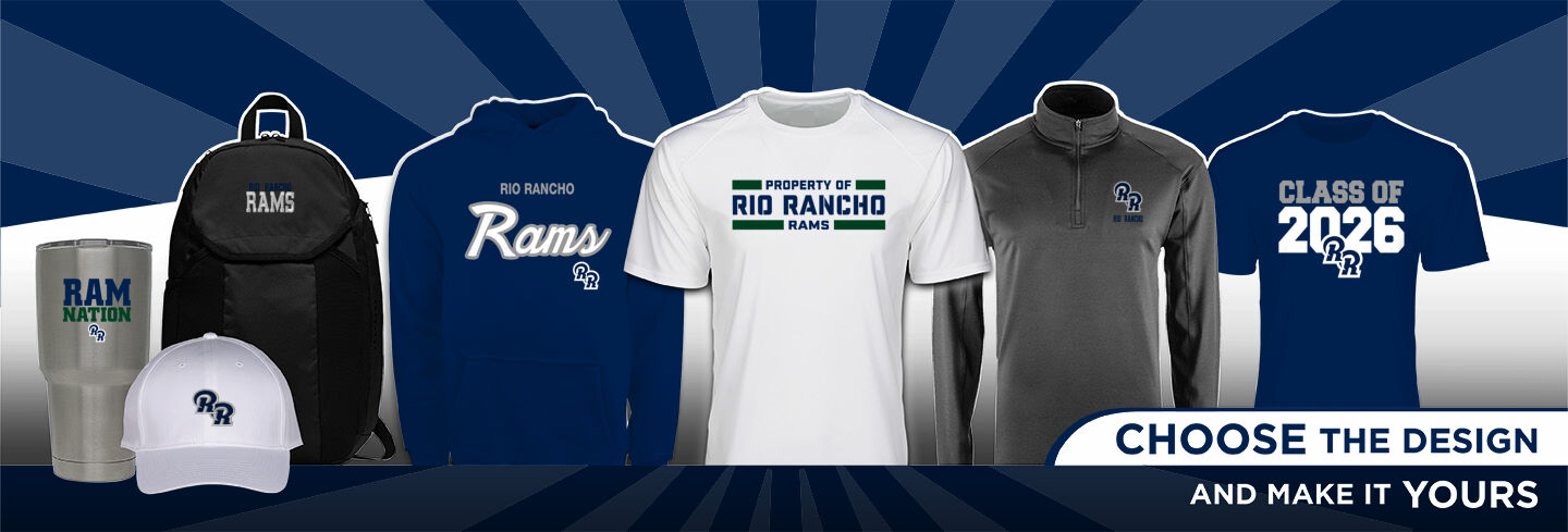 RIO RANCHO HIGH SCHOOL RAMS - RIO RANCHO, New Mexico - Sideline Store ...