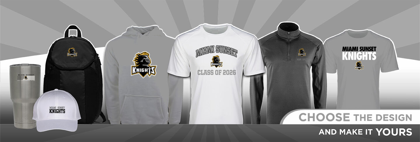 MIAMI SUNSET HIGH SCHOOL KNIGHTS - MIAMI, FLORIDA - Sideline Store ...