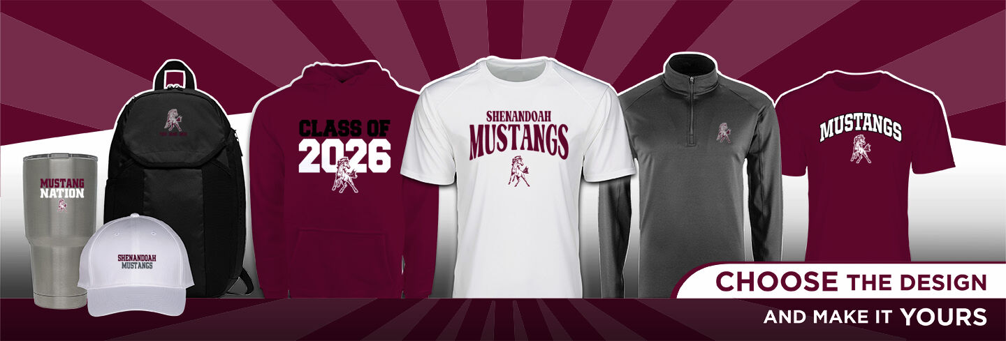 SHENANDOAH HIGH SCHOOL MUSTANGS - SHENANDOAH, Iowa - Sideline Store ...