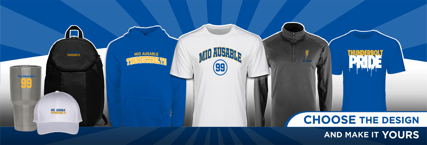 MIO AUSABLE HIGH SCHOOL THUNDERBOLTS - MIO, Michigan - Sideline Store ...