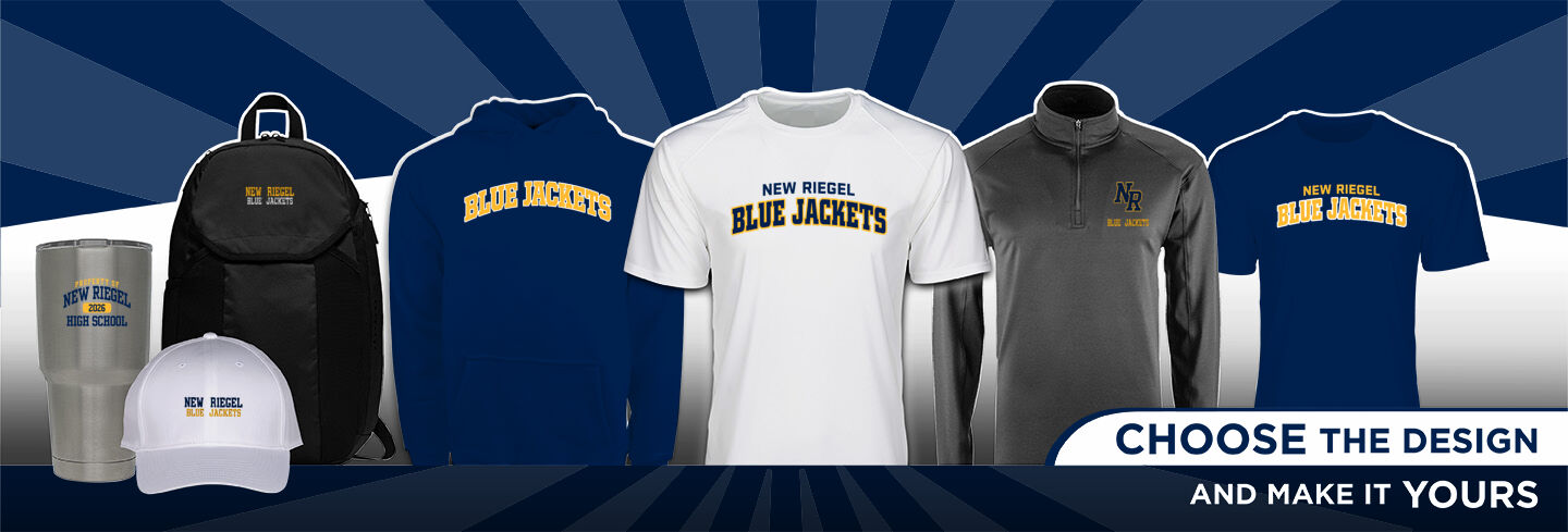 NEW RIEGEL HIGH SCHOOL BLUE JACKETS - NEW RIEGEL, Ohio - Sideline Store ...