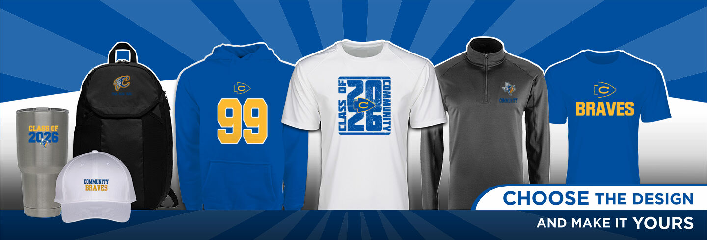 COMMUNITY ISD Braves Online Store - NEVADA, Texas - Sideline Store ...