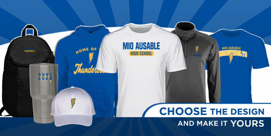 MIO AUSABLE HIGH SCHOOL THUNDERBOLTS - MIO, Michigan - Sideline Store ...